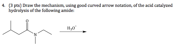 Solved Draw the mechanism, using good curved arrow notation, | Chegg.com