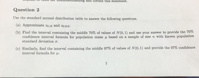 Solved Use the standard normal distribution table to answer | Chegg.com