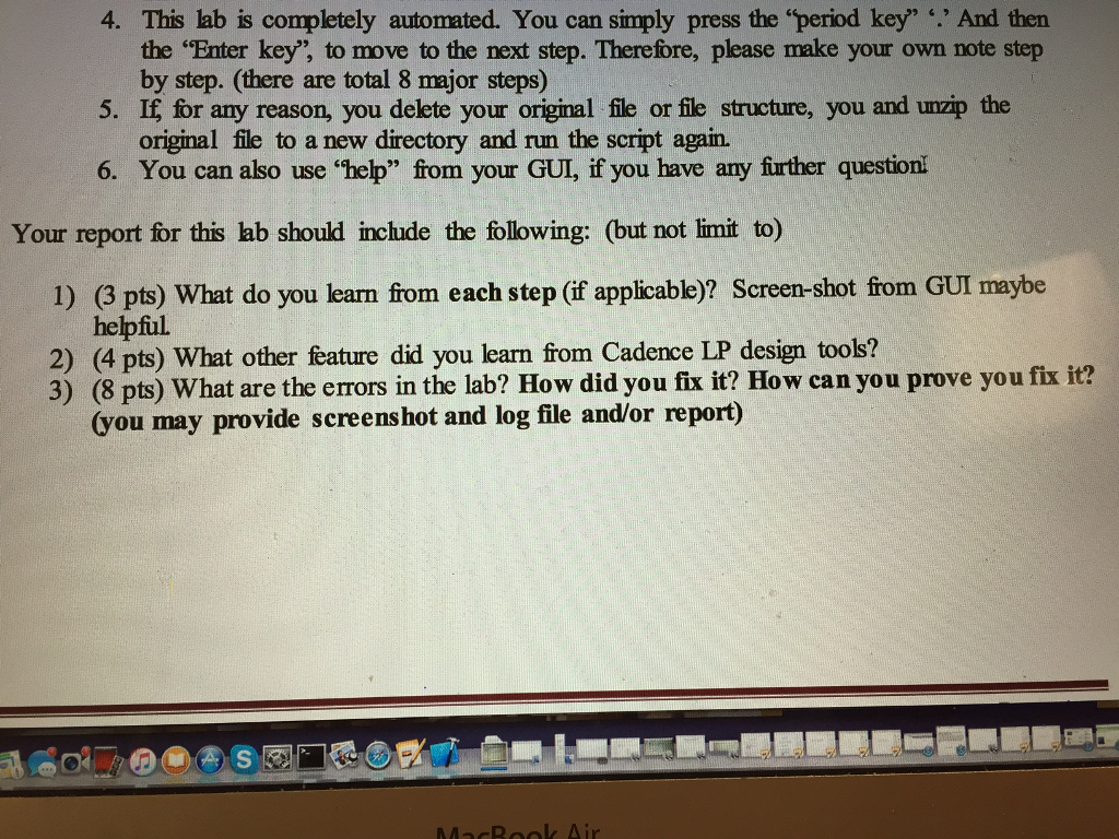 Encounter Conformal Low Powerlab: (total 80 points: | Chegg.com