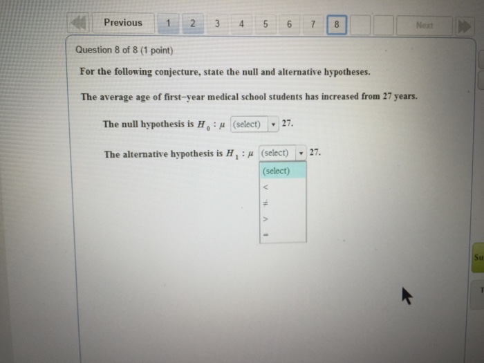 Solved For the following conjecture. state the null and | Chegg.com
