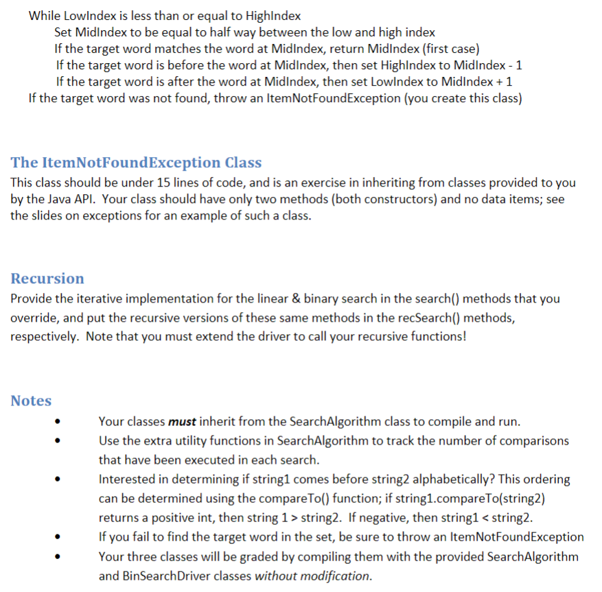 Please help me code the following in: JAVA! Please | Chegg.com