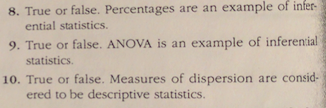 Solved True or false. Percentages are an example of | Chegg.com