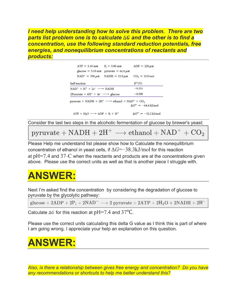 Solved I need help understanding how to solve this problem. | Chegg.com