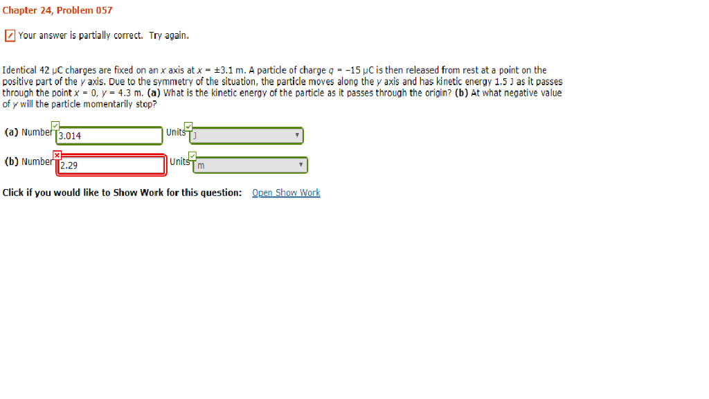 Solved Chapter 24, Problem 057 Your answer is partially | Chegg.com