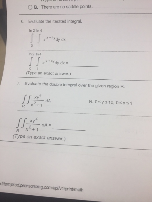 Solved Evaluate the iterated integral. Integral^ln 2_0 | Chegg.com