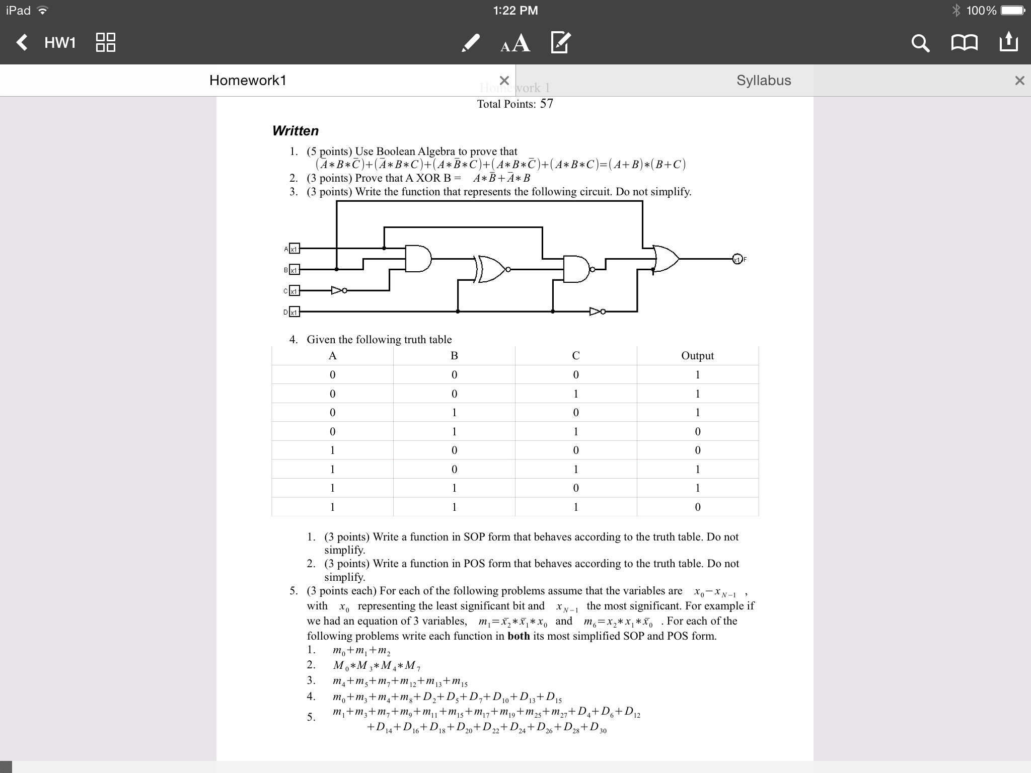 Solved 1. Use Boolean Algebra to prove that2. Prove that A | Chegg.com Solved 1. Use Boolean Algebra to prove that2. Prove that A | Chegg.com