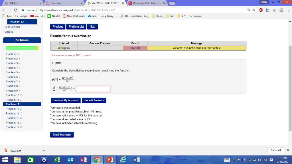 Solved Calculate The Derivative By Expanding Or Simplifying