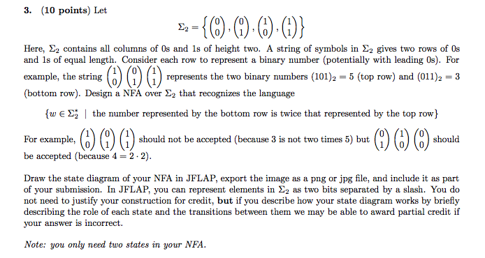 Solved 3. (10 points) Let Here, ?2 contains all columns of | Chegg.com