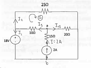 Solved For the following circuit, use KCL nd KVL to solve | Chegg.com