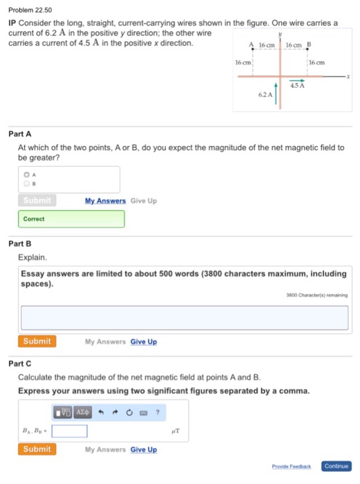 Solved IP Consider the long, straight, current-carrying | Chegg.com