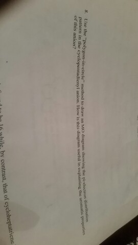 Use the "polygon-in-circle" method to draw an MO | Chegg.com