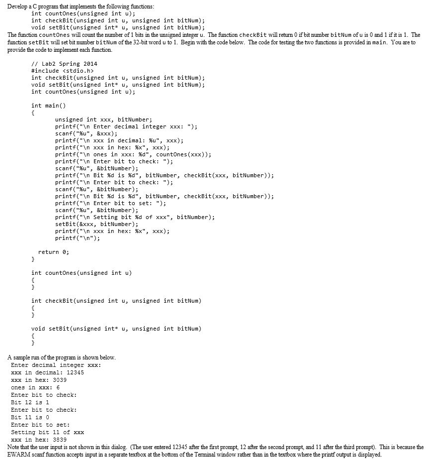 Solved I provided the solution to the following coding | Chegg.com