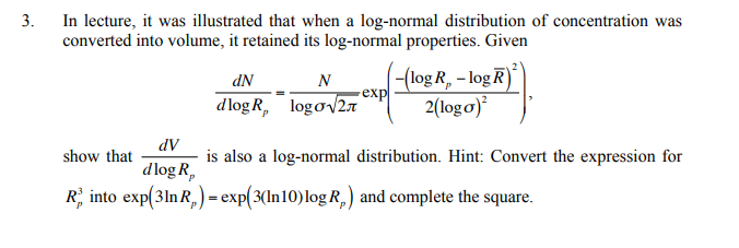 3. In lecture, it was illustrated that when a | Chegg.com