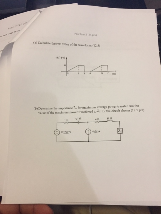 Solved Calculate the nm value of the waveform: Determine | Chegg.com