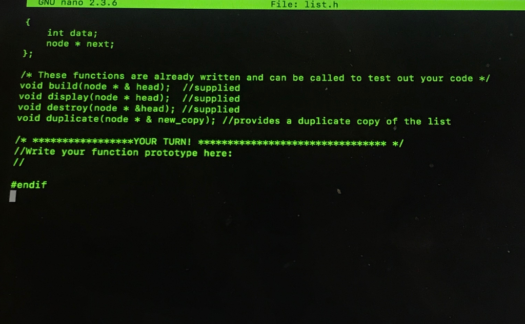 Solved File supplied.o contains code that can build, | Chegg.com