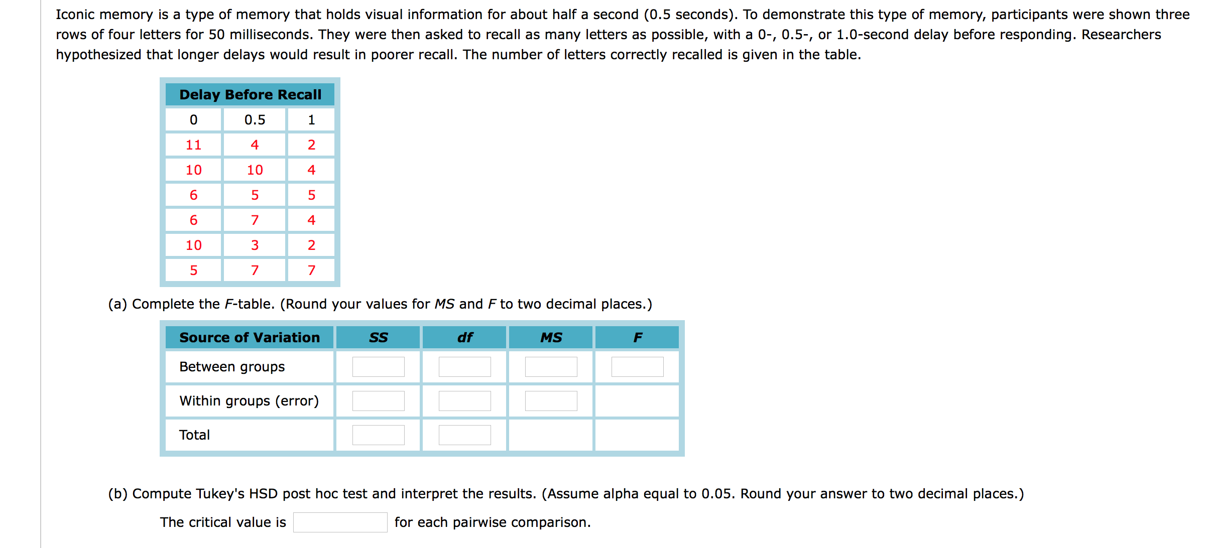 Solved Iconic memory is a type of memory that holds visual | Chegg.com
