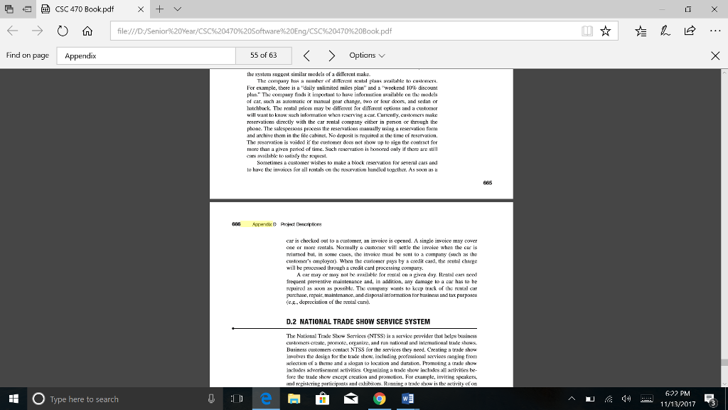 CSC 470 Book.pdf ×+v LTX ← → | | Chegg.com