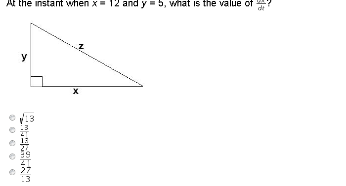 Solved The sides of the triangle shown increase in such a | Chegg.com