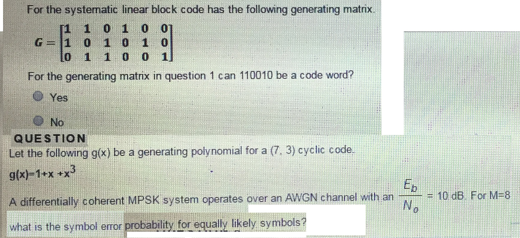 Solved 1- Interleavers are used with convolutional encoders | Chegg.com