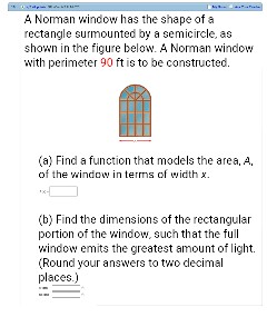 Solved A Norman window has the shape of a rectangle | Chegg.com