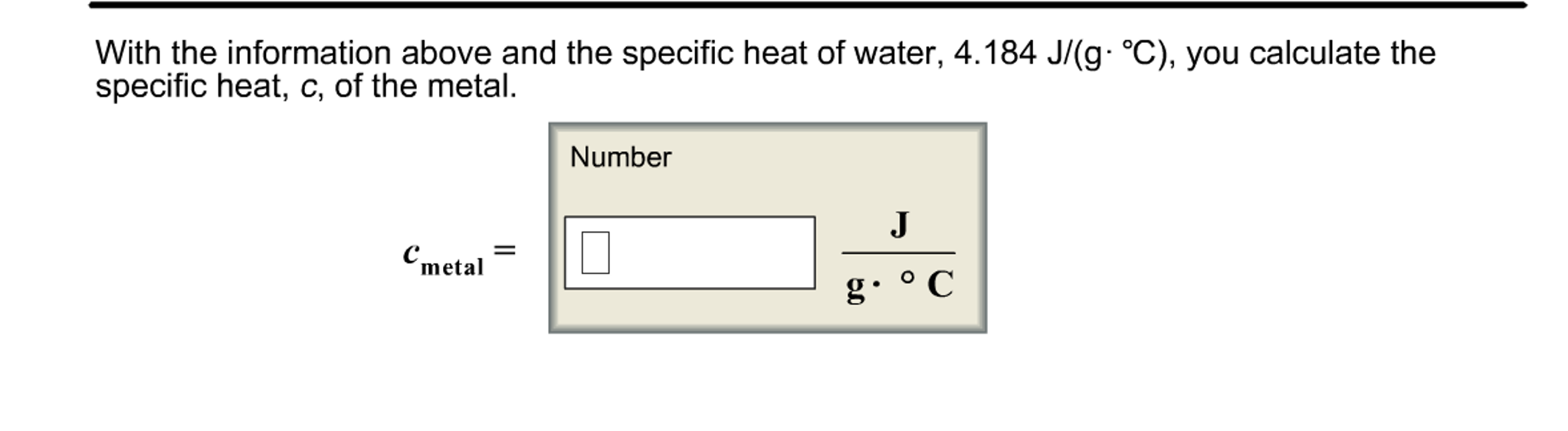 Specific Heat Of Water Jgc