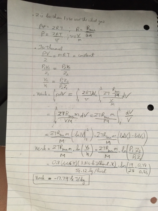 Solved Using generalized compressibility data to determine | Chegg.com