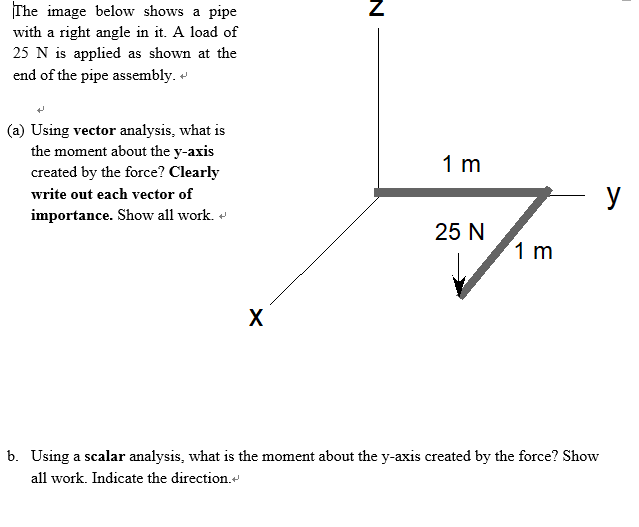 Solved The image below shows a pipe with a right angle in | Chegg.com