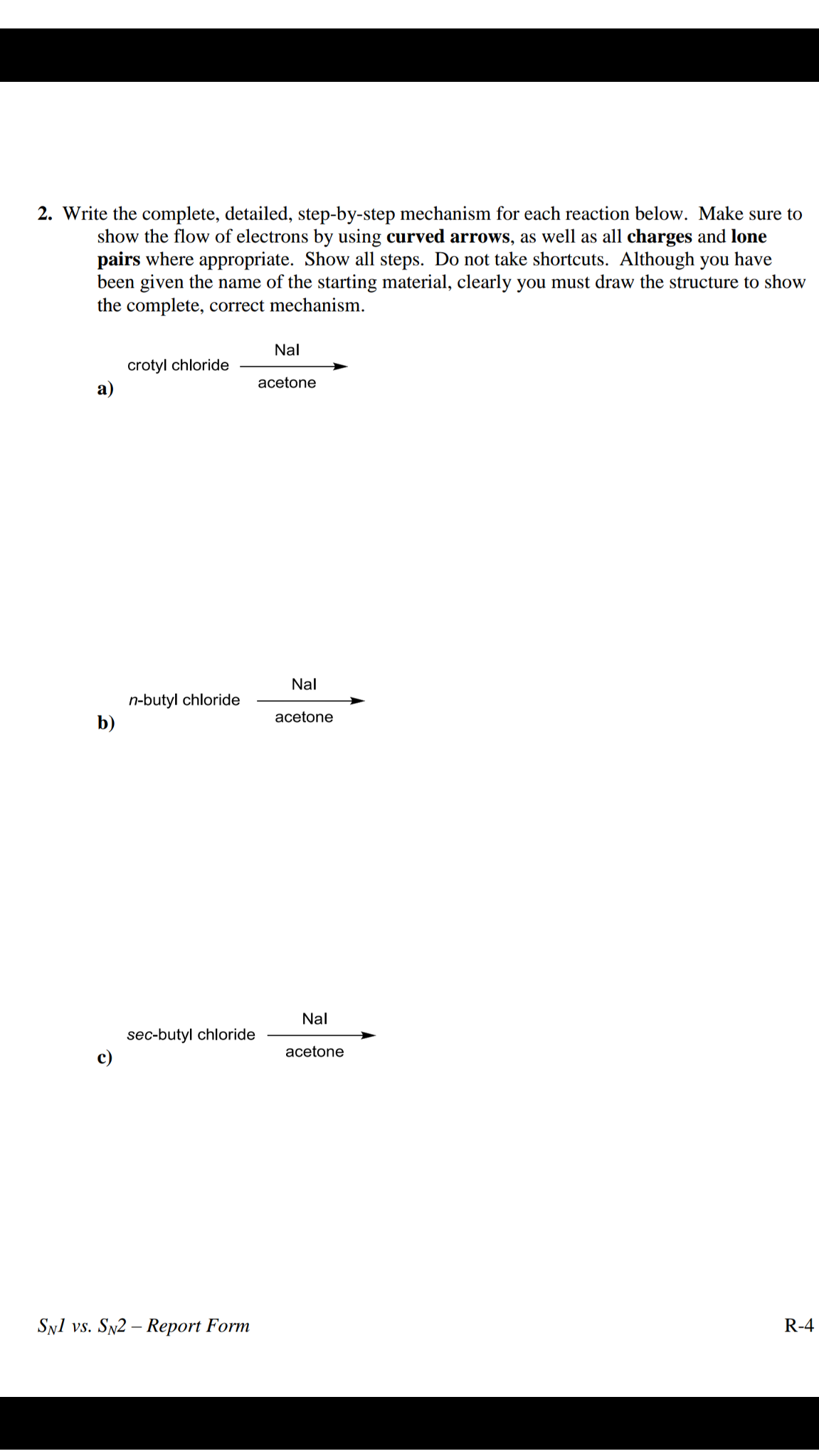 Solved Write the complete, detailed, step-by-step mechanism | Chegg.com