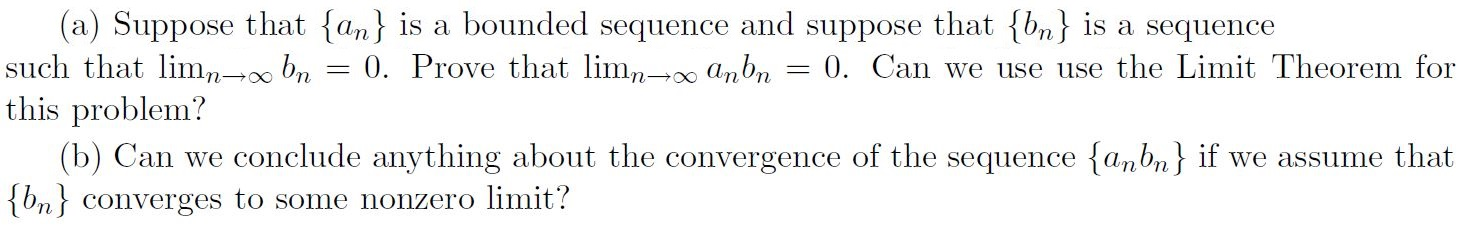 Solved Suppose that {a_n} is a bounded sequence and suppose | Chegg.com