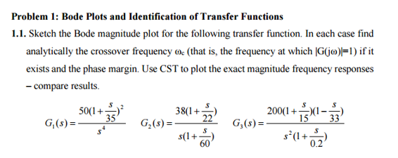 Solved Sketch the Bode magnitude plot for the following | Chegg.com