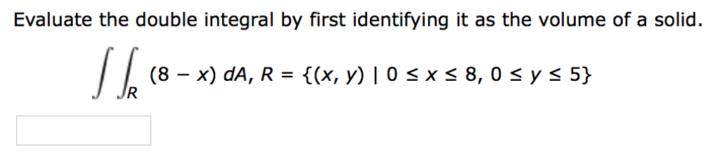 Solved Evaluate the double integral by first identifying it | Chegg.com