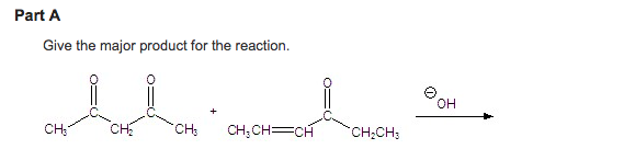 Solved Part A Give the major product for the reaction CH3 | Chegg.com