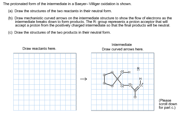 Solved The protonated form of the intermediate in a | Chegg.com