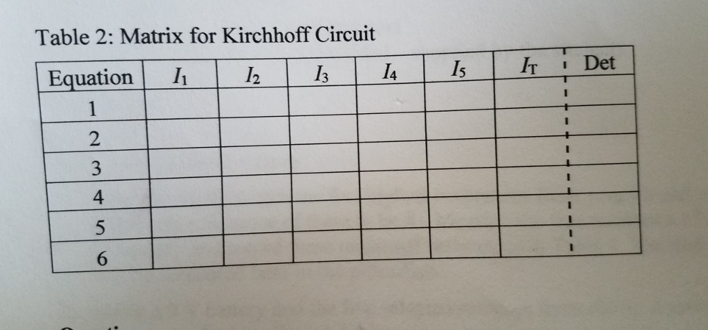 Solved 1.Only the R1, R2, R3, R4, R5, and VT values from | Chegg.com