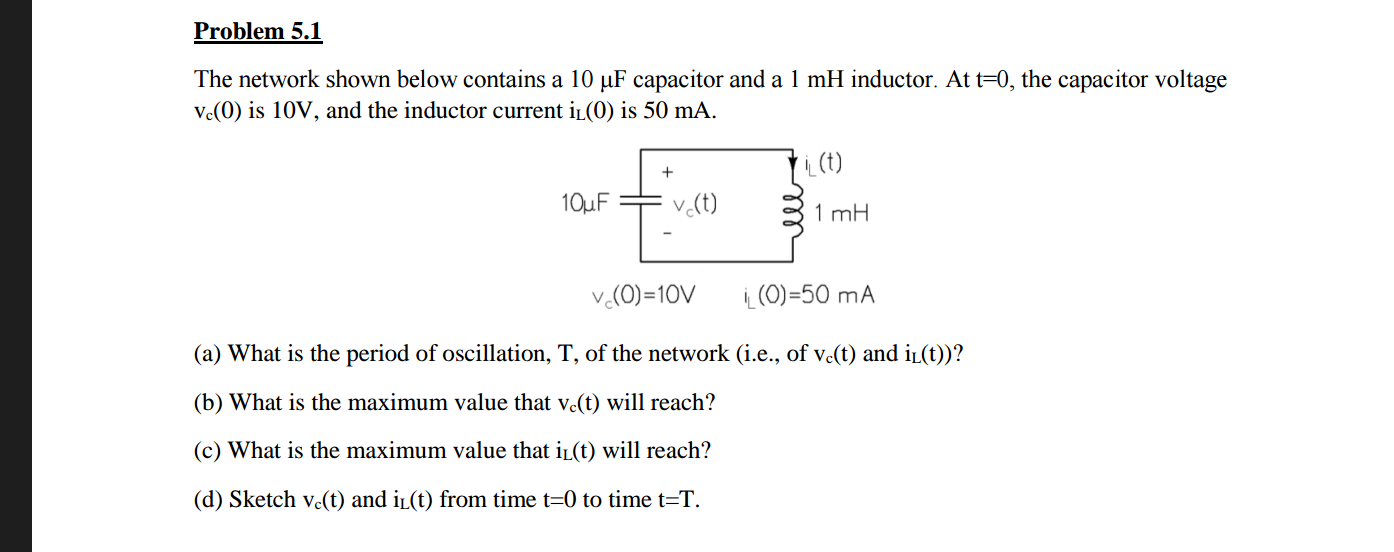 Solved The network shown below contains a 10 mu F capacitor | Chegg.com