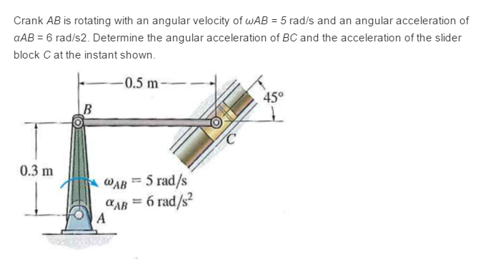 Solved Dynamics question Can someone show how to do | Chegg.com