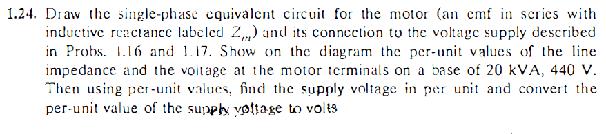 Solved Determine the current drawn from a three-phase 440-V | Chegg.com