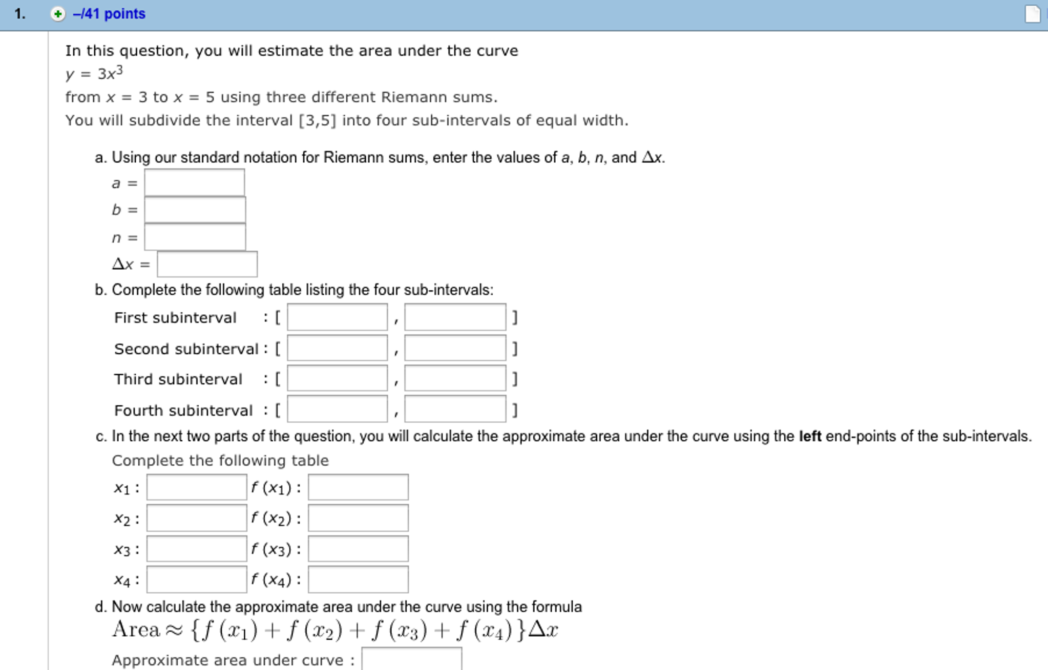 Solved 1. +-41 points In this question, you will estimate | Chegg.com