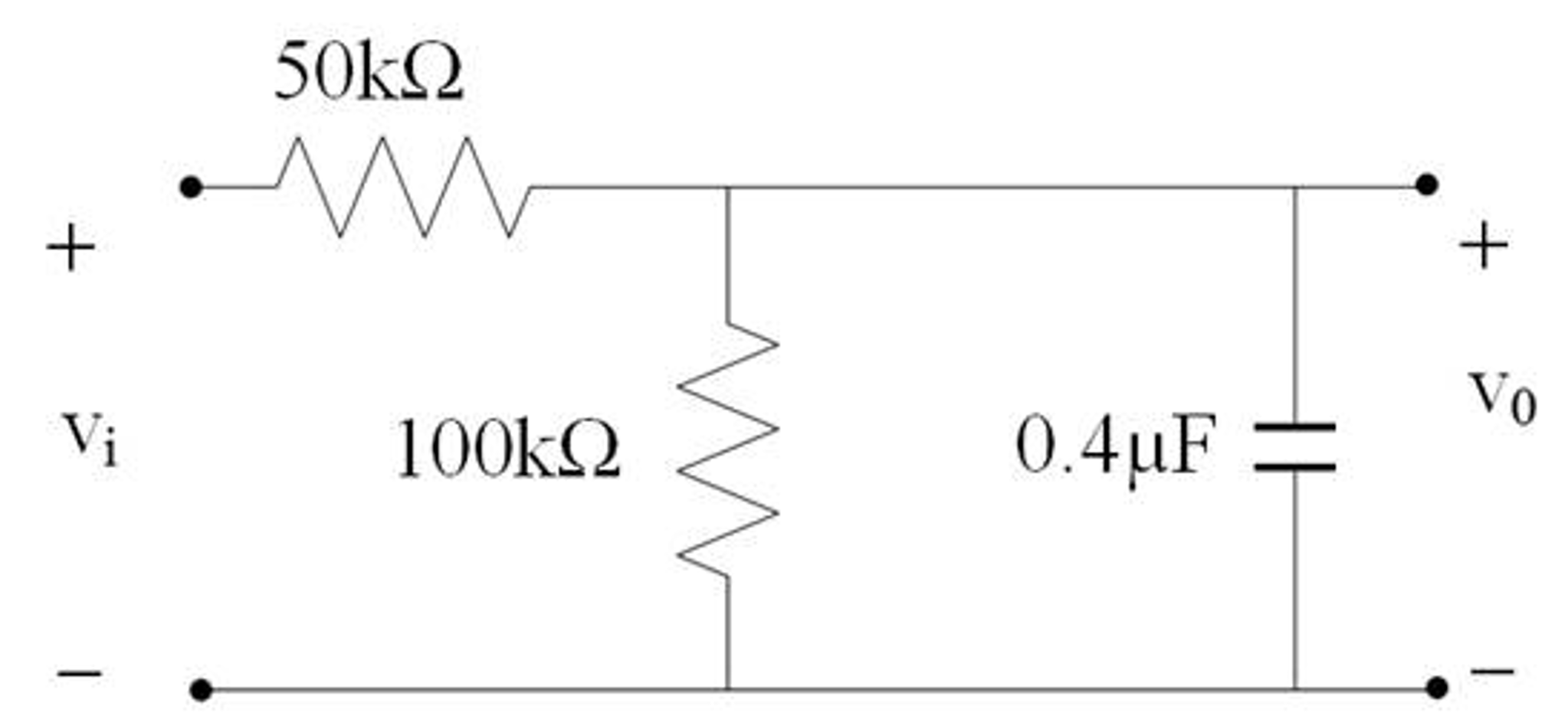 Solved Find the s domain transfer function H(s) = V0/Vi for | Chegg.com