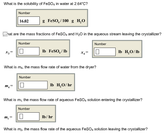 Anhydrous ferrous sulfate (FeSO4) crystals are | Chegg.com