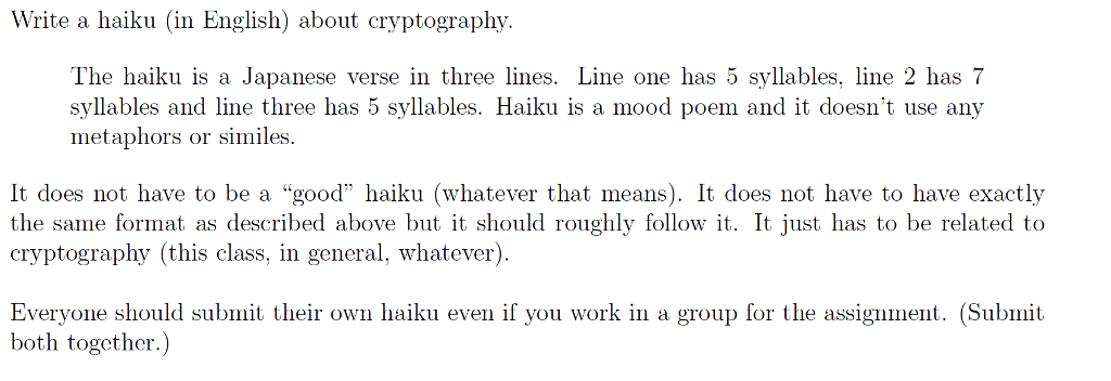 Haiku Syllable Counter