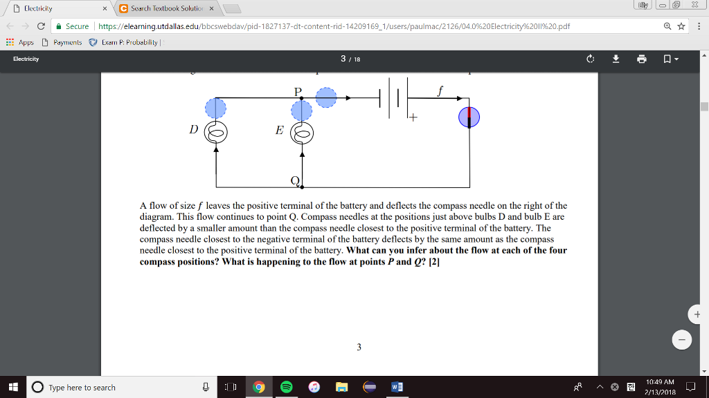 Solved x Search Texlbook Solutior x Clectricity -> C Apps D | Chegg.com