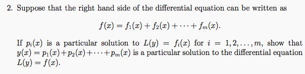 Solved The general nth order constant coefficient linear | Chegg.com