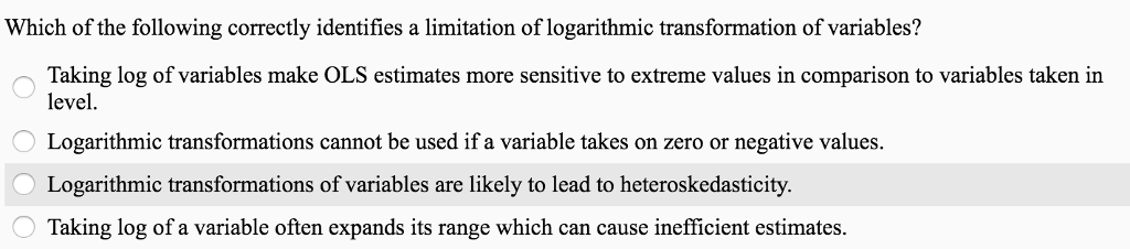 Solved Which of the following correctly identifies a | Chegg.com