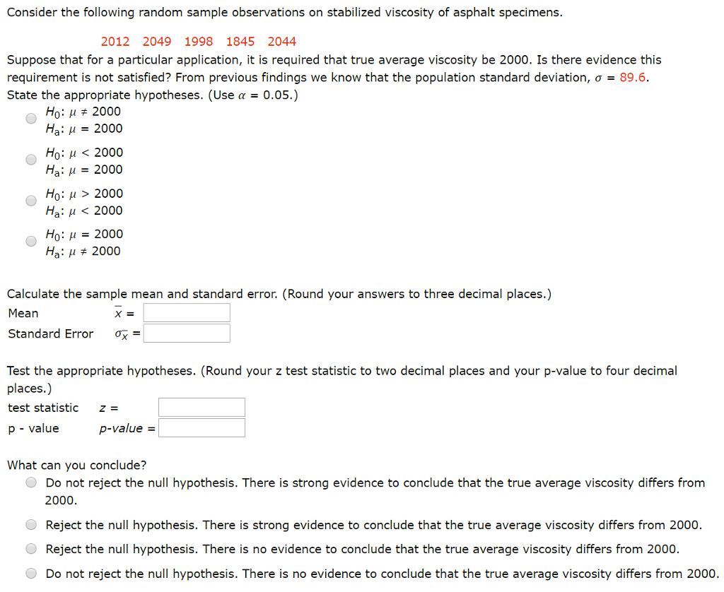 Solved Consider the following random sample observations on | Chegg.com