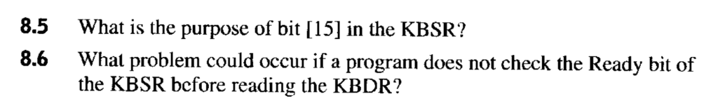 Solved 8.1 a. What is a device register? b. What is a device | Chegg.com