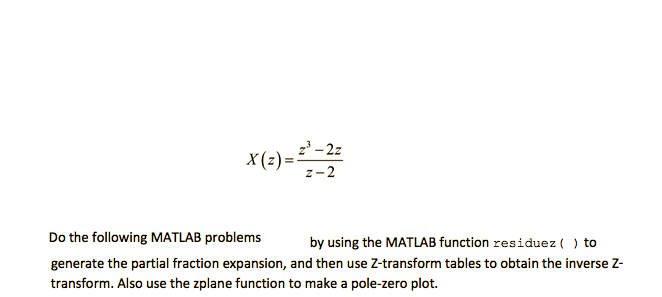 Solved x(a)-2 21-22 Do the following MATLAB problems | Chegg.com