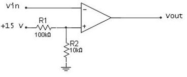 Solved What is the reference voltage for the comparator | Chegg.com