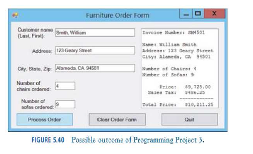 I'm using Visual Basic 2010 to solve this problem and | Chegg.com