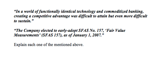 Solved "In a world of functionally identical technology and | Chegg.com